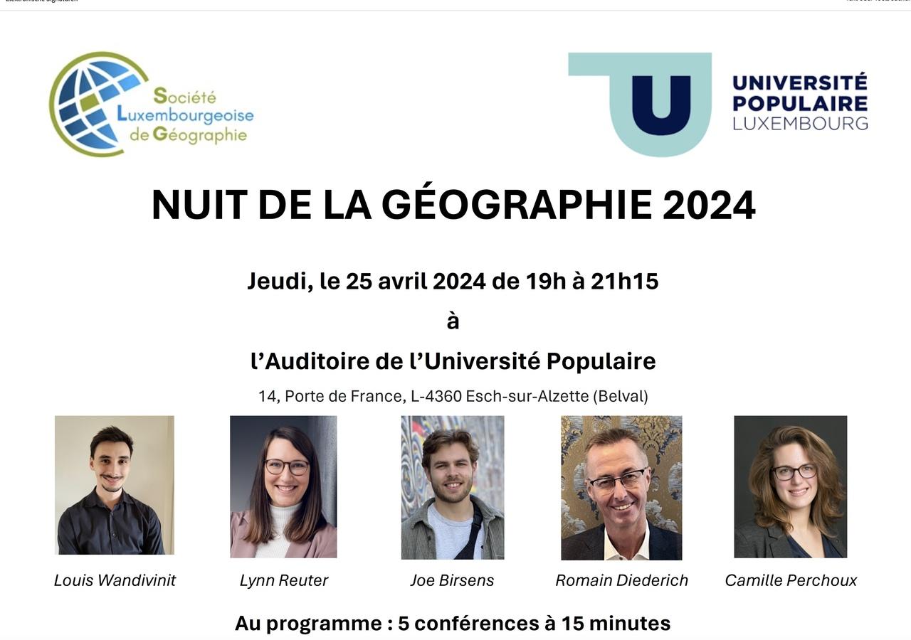 Nacht der Geographie 2024