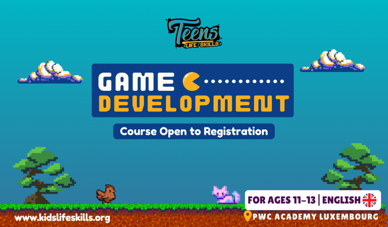 Game Development with Construct 3 | Course for Ages 11-13 in English